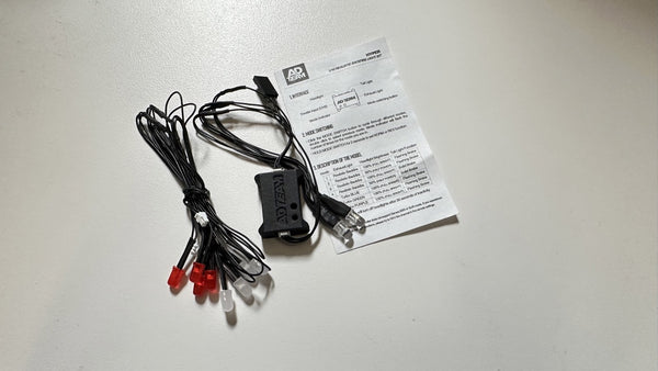 HYPER - REALISTIC BACKFIRE LIGHT KIT (4xWHITE 4xRED 2xBACKFIRE) 2 STEP ...