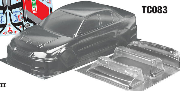 Mitsubishi Lancer Evo III Evolution 3 1-10 Body Shell [Quality RC] QRC ...