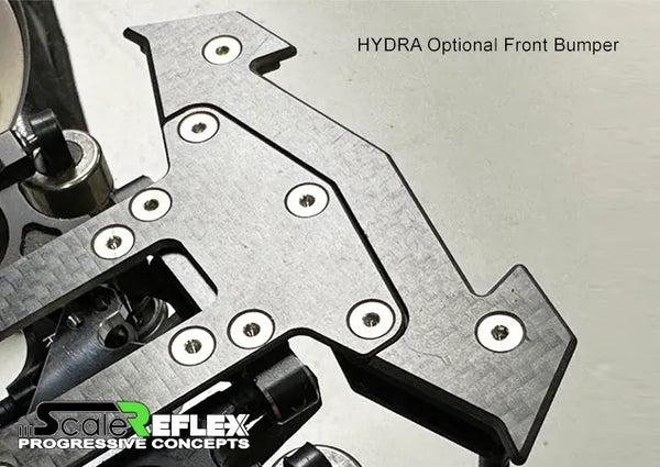 HYDRA Carbon Fiber Front Bumper for SHARK (YD-2 RMX GALM YD2) [Scale R ...