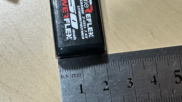 POWERFLEX 350mah 2S LIPO 7.4v -70C - Lightweight Lipo (JST-PH) MINI-Z ...