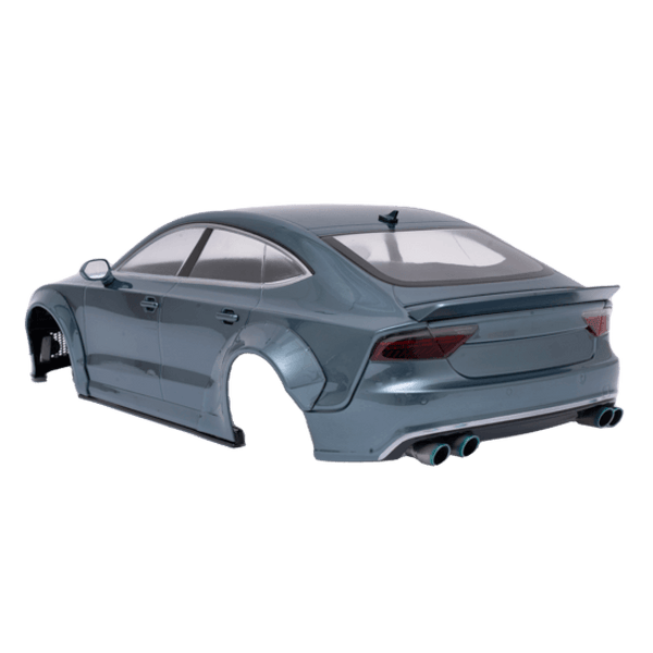 Audi RS7 WIDEBODY w- LIBERTY WALK LBWK Over Fenders 1-10 Drift Body Sh ...