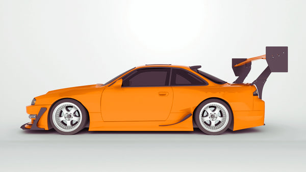 SEIJI S14 NISSAN 240SX SILVIA 1-10 Drift Body Shell [RC ARLOS - 24k ...