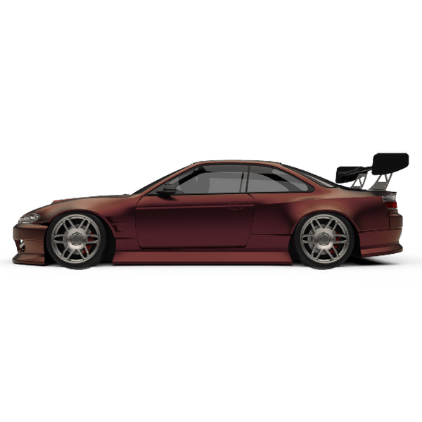 Nissan S14.9 (S14 Chassis with S15 front - rear) 1-10 Drift Body Shell ...