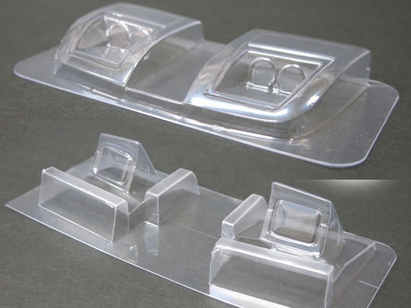 Mazda FC3S RX-7 low pro and Popup Headlights Lexan Buckets [Topline] T ...