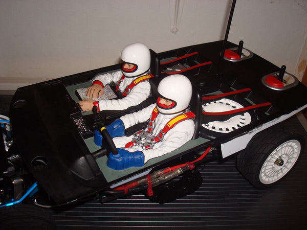Interior Cockpit Set (With Helmet) RALLY Scale Driver DUAL PERSON Left ...