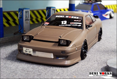 Nissan 180SX Silvia RPS13 S13 One-Via Pop Up Headlights [Demi Works] D ...