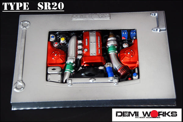 SR20 Nissan S13 S14 Silvia 1-10 Engine Bay [Demi Works] DWSR20 – Super ...