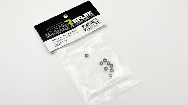 Reflex Shims (2.5mm x 5mm x 1.5 thick) 8 Pack [Scale Reflex] 828115 ...