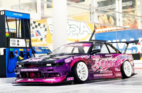 Nissan S13 Silvia ORIGIN LAB BODY KIT Edition [Addiction RC] AD-HB16 ...