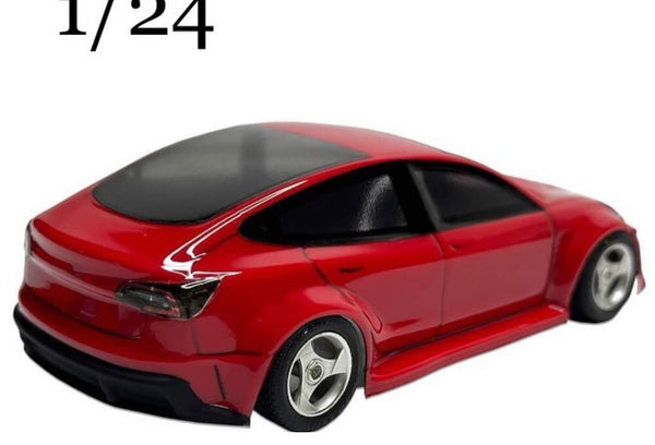 1-24 Tesla Model 3 Lexan Body Shell [Aplastics] TESLA 1-24 – Super-G R ...