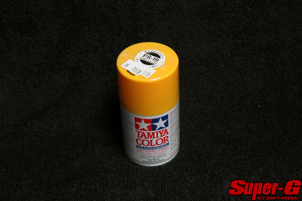 Tamiya - Camel Yellow - PS-19 Polycarbonate Spray Paint for Lexan [Tam ...