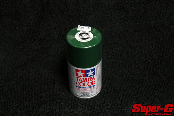 Tamiya - Racing Green - PS-22 Polycarbonate Spray Paint – Super-G R/C ...