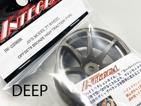 Advan AVS T7 HIGH TRACTION Wheels (MATTE BRONZE) Rims 5mm - 8mm [Topli ...