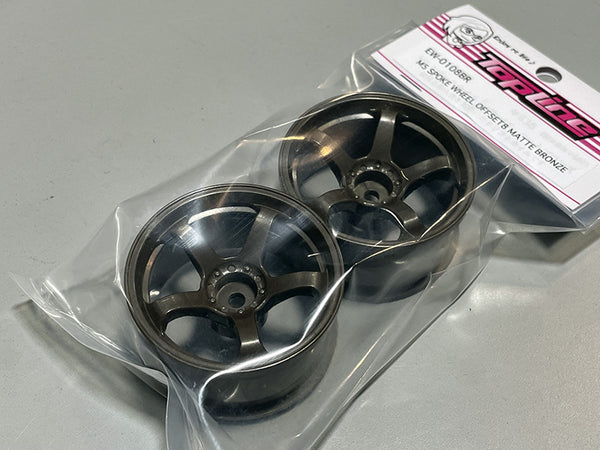 M5 SPOKE WHEEL MATTE BRONZE 6mm - 8mm [TOPLINE] EW-0106BR EW-0108BR ...