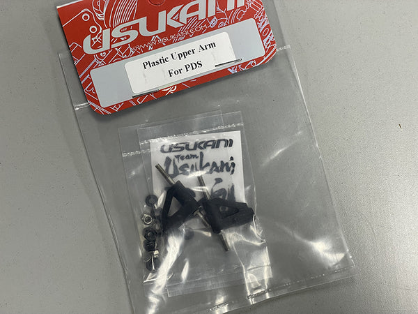 Plastic Upper Arm Set w Pin Shafts [Usukani] PDSP-54 – Super-G R/C Drift Arena