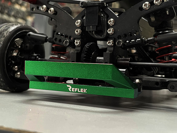 Aluminum Rear Bumper YD2 (Fits GALM RER) GREEN [Scale Reflex] 865115 ...