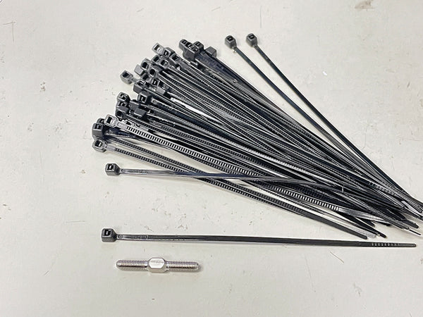 Mini Micro Zip Ties Ultra thin Zipties 50pk [Scale Reflex] 700060 ...