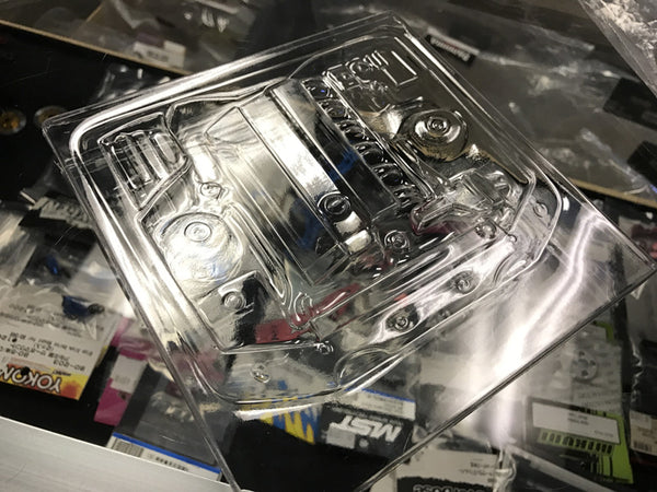 E36 M3 Polycarbonate Engine Bay (Clear) - M52 [APlastics] – Super-G R/C ...