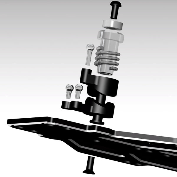 RTA 1-28 Servo Saver Kit - BELL CRANK Steering System [RTRC] RT103 – Super-G R/C Drift Arena