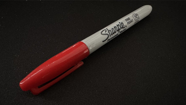 TRANSPARENT RED Fine Point PERMANENT MARKER [Sharpie] RED-SHARPIE ...