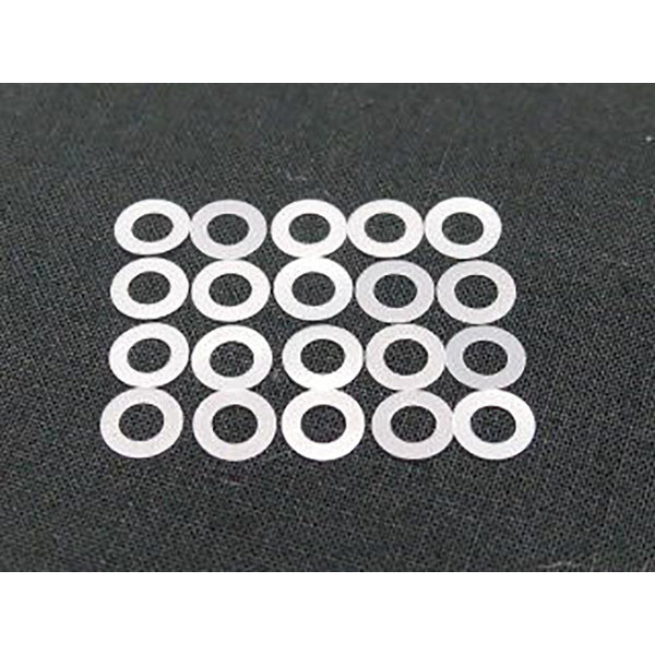 SBBS DAMPER O RING PRESSURE TEFLON SHIM 0.1MM 20PCS (YD2 BIG BORE YOKO ...