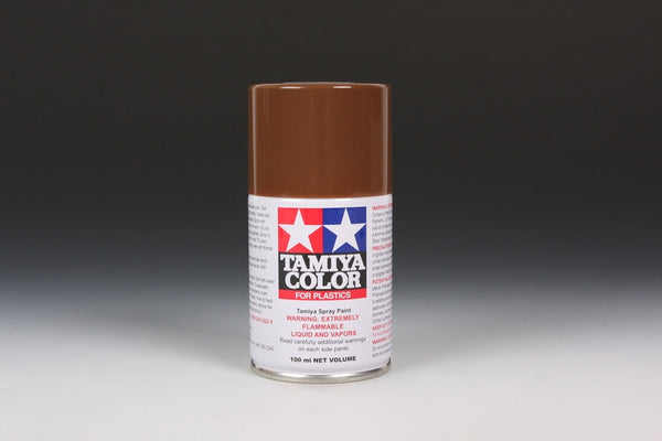 RED BROWN - Lacquer Spray Paint 100ml (For Plastic Models) TS-1 [Tamiy ...