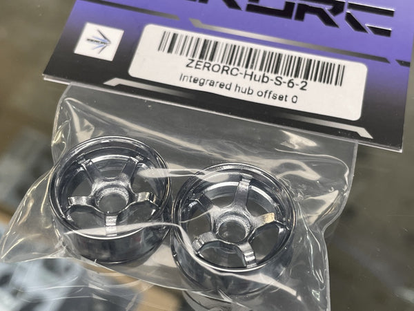 5 Spoke RIMS - CHROME 2PC Set (OFFSET 0) for RW00 [ZERORC] ZERORC-Hub ...