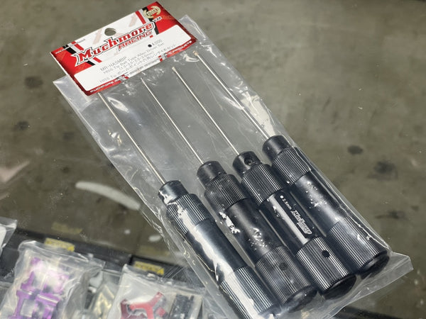 BALL HEX DRIVER Set 1.5, 2.0, 2.5, 3.0 (METRIC) [MuchMore] MR-HASMBP ...