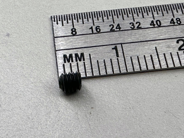 Black ALL THREAD GRUB - SET SCREWS M3 [SR] 3mm ~ 25mm (6pc) – Super-G R ...