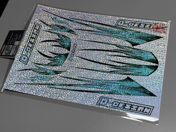 D DESIGN SPARKLE 1-10 Livery Sheet (8 colors to choose) [ETO Works x D ...