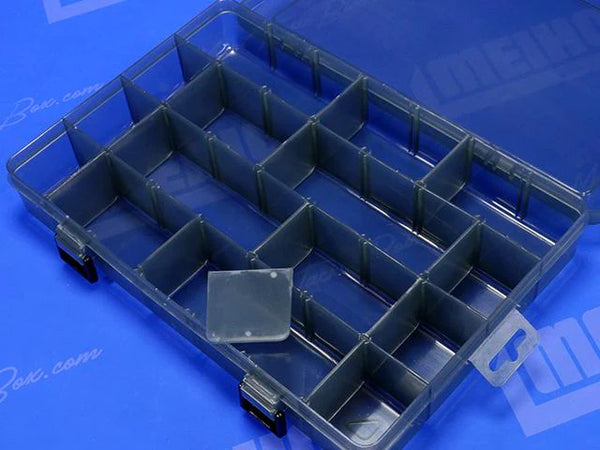 Black Compartment Multi Utility Case - Parts Box 11" x 8" - (286 x 205 ...