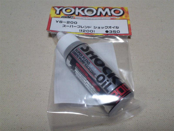 Super Blend Silicon Shock Oil (#200) [Yokomo] YS-200B – Super-G R/C ...
