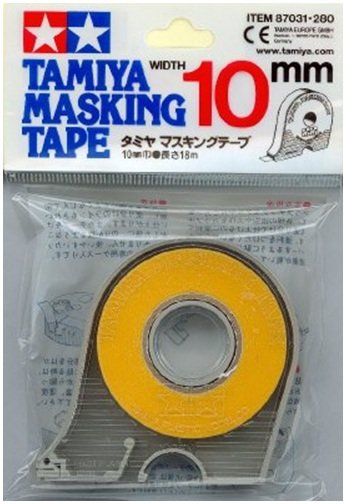 10mm WIDE x 18m Masking Tape w- DISPENSER TAMIYA (Made in Japan ...