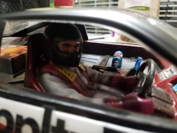 Interior Cockpit Set (With Helmet) Scale Driver RIGHT HAND DRIVE RHD ...