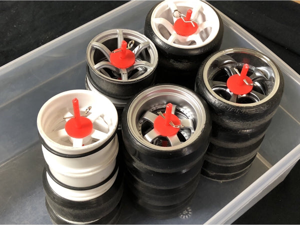 Tire Sticks Wheel and Rim Holder (5 Pack) BLACK [Eagle] 1130V4-BK (113 ...