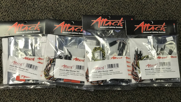 Attack After-Burner Backfire Lighting Systems (Back Fire light kits) 1 ...