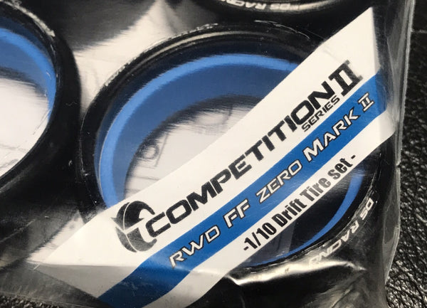 RWD FF Zero Mark II Tires (Competition II) 4 Pack [DS-Racing] RW-2F02 ...