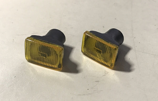 Yellow Rectangle Style Fog Lamps - Foglights (AE86 and more) [D-Craft ...
