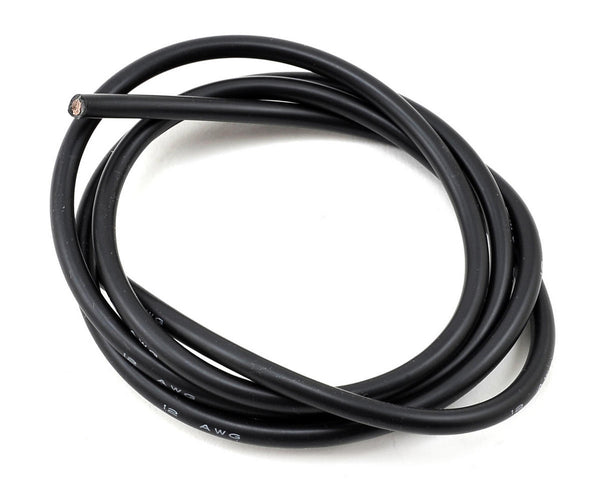 12AWG BLACK SILICON POWER ESC BATTERY WIRE - CABLE - 1 METER [PROTEK ...