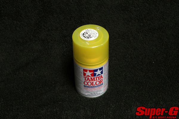 Tamiya - Translucent Yellow - PS-42 Polycarbonate Spray Paint – Super-G ...