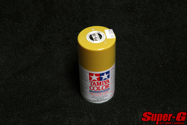 Tamiya - Mustard Yellow - PS-56 Polycarbonate Spray Paint – Super-G R/C ...