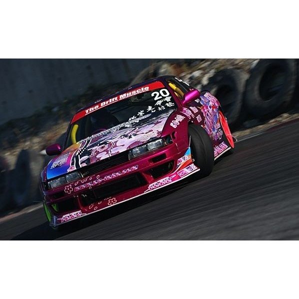2013 Drift Muscle Tsujii BURST Silvia S13 Livery Set [Taka] TAKA12 – Super-G R/C Drift Arena
