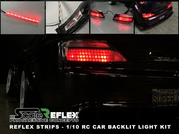 REFLEX STRIPS - LIGHTS for LEXAN LIGHT BUCKETS (flexible, cuttable, fl ...