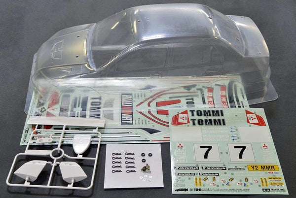 Mitsubishi Evolution 7 EVO VII 1-10 Body Set [Tamiya] 50927 – Super-G R ...