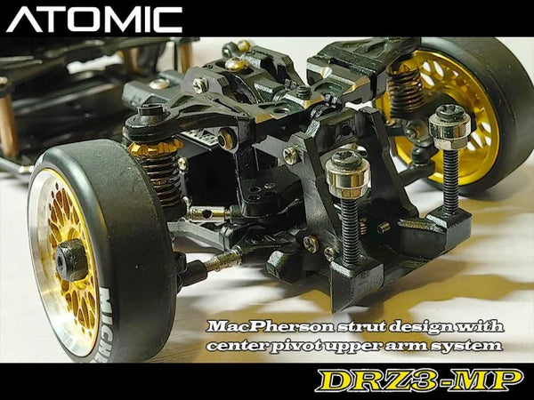 Atomic RC - DRZ3 MP 1-28 RWD Drift Car Kit (NO ELECTRONICS) [ Mini-Z S ...