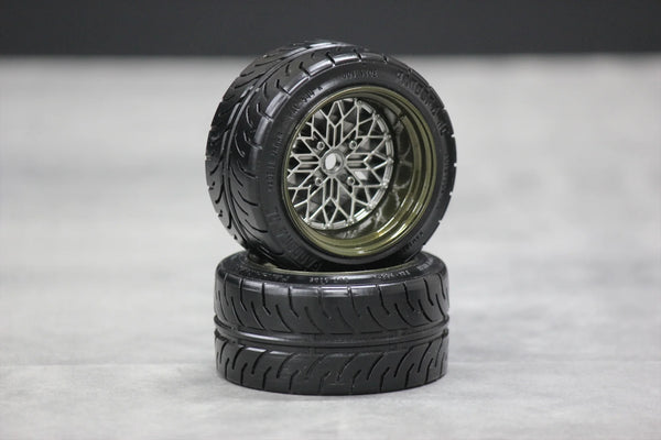 DISPLAY SMALLER DIAMETER RIM-TIRE GLOWSTAR - STAR ROAD MESH - 30 WHEEL ...