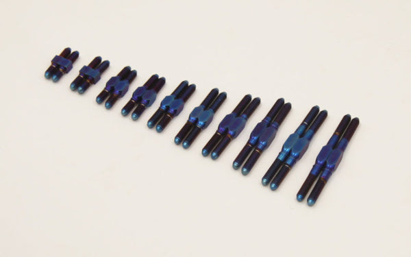 REFLEX - Titanium Turnbuckles (BURNING BLUE) (2pc) [Scale Reflex] 16mm ...