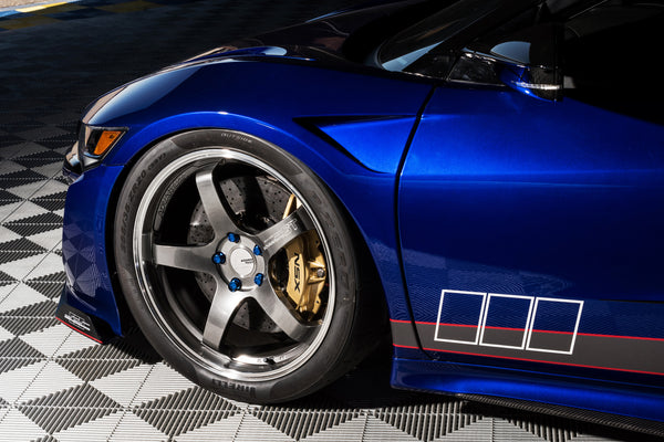 Chrome 5 Spokes - ADVAN GT Style - 5 Offset Rims (4-Pack) [MST] 102018 ...