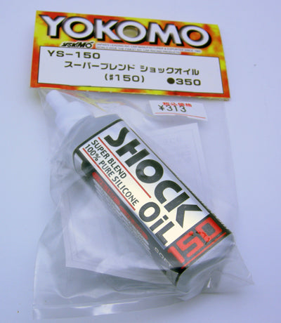 Super Blend Silicon Shock Oil (#150) [Yokomo] YS-150 – Super-G R/C ...